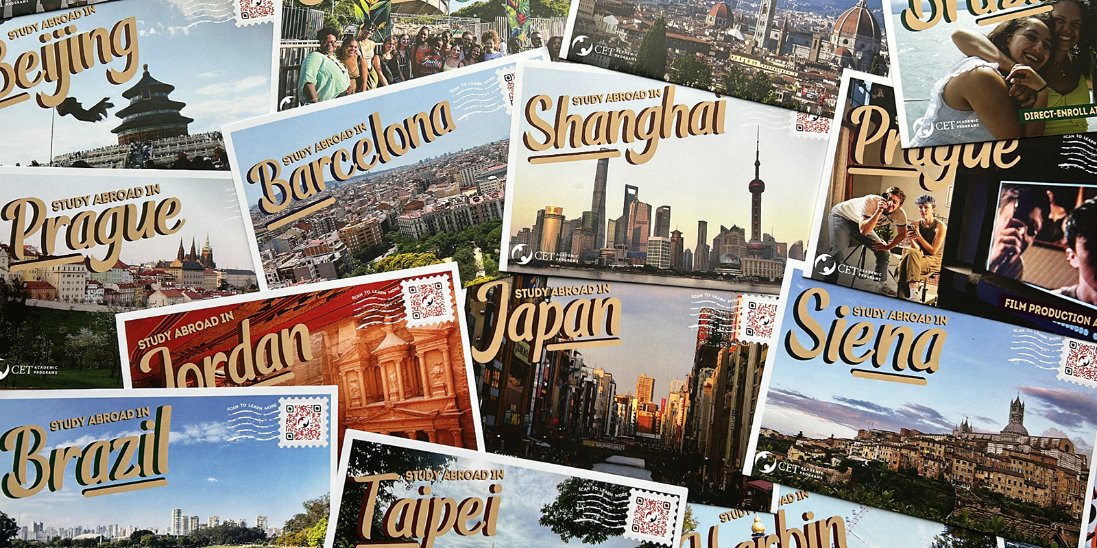 CET Postcards & Flyers - CET Academic Programs